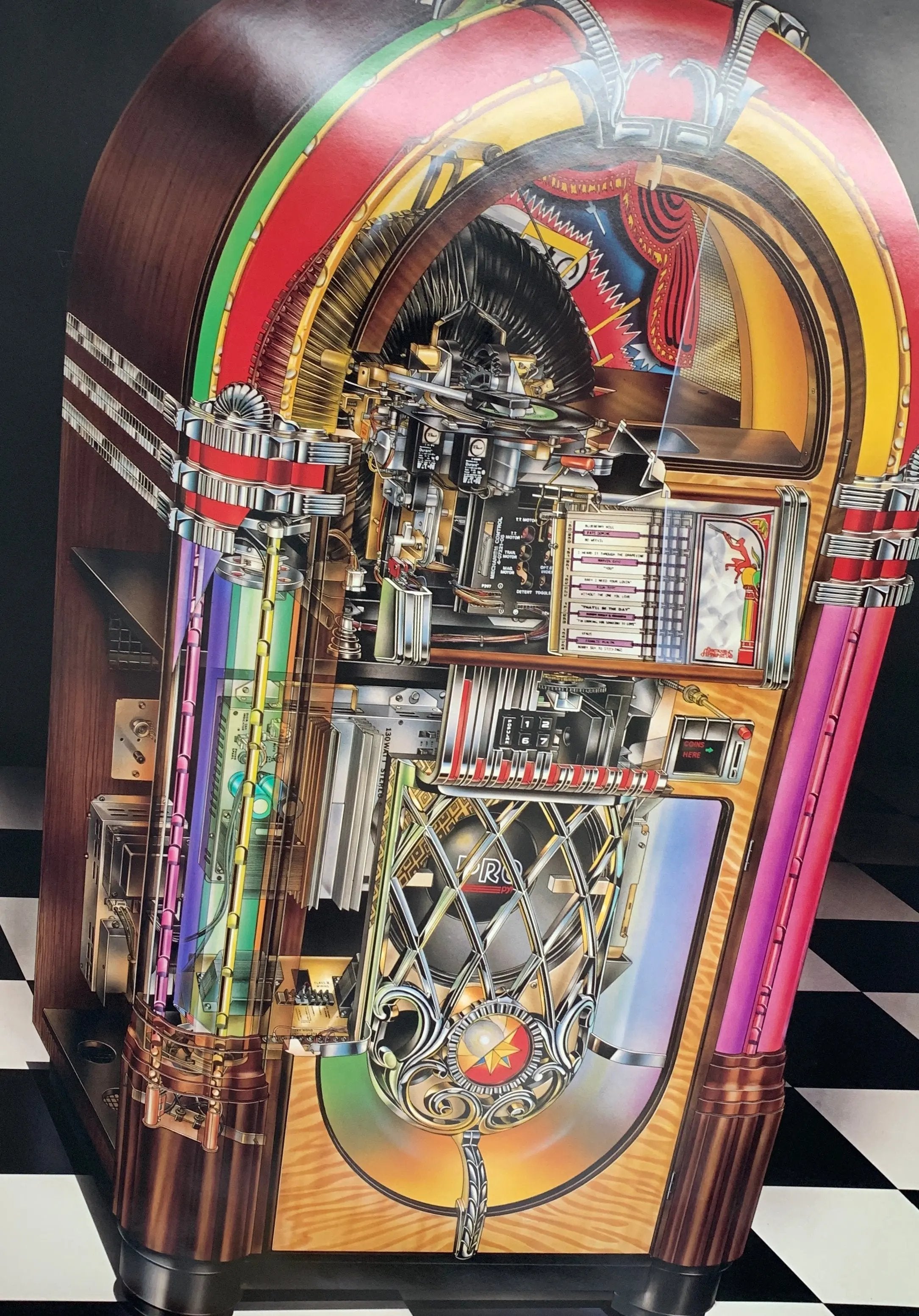 Rock-Ola Bubbler Poster